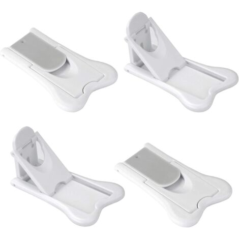 (4 PCS) Baby Safety Door Stopper, Sliding Door Stopper Self-Adhesive ...