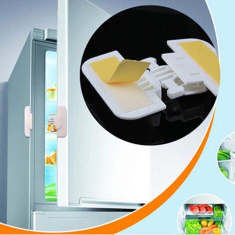 Refrigerator Safety Lock Child Safety Cabinet Locks Baby Adhesive Locks ...