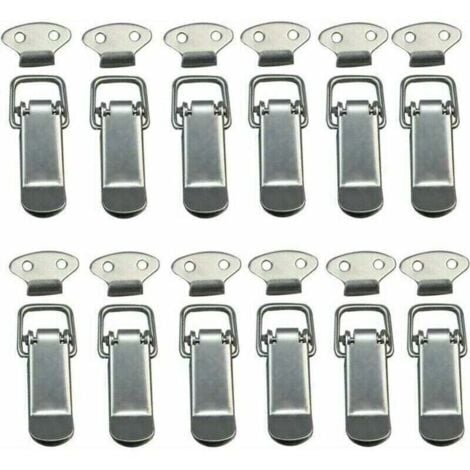 12 Pieces Hood Catch, Lever Latch, Spring Latch, Toggle Latch Spring ...