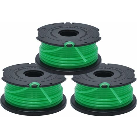 Replacement Spools for Strimmers, Self-Unwinding Spool, 3 x 6 m of ...