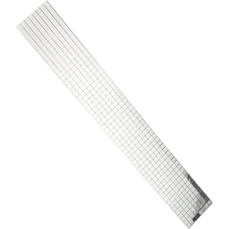 4 x 100cm Mosaic Wall Stickers Mirror Trim Tile Sticker Glass Mirror ...