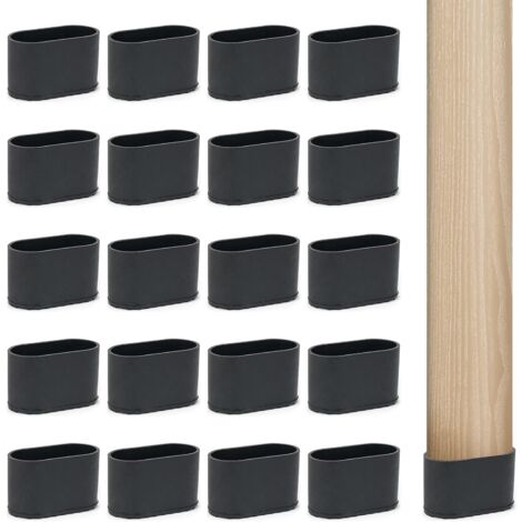 20 Chair Leg Caps, Chair Leg Protectors, Furniture Protectors for ...