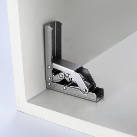 4 Pcs Door Hinges, 90 Degree/180 Degree Folding Shelf Hinges, Hinges ...