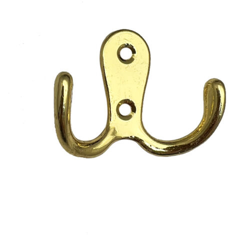 (Gold) Set of 6 retro coat hooks, retro wall hooks, metal door hooks ...