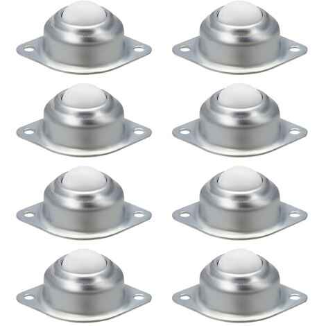 CSPARKV Set mit 8 Nylon-Kugelrollen für Möbel oder Schränke, Möbelrollen, Transfer-Kugelrollen ...