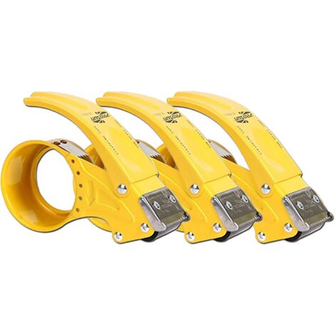 CSPARKV 3er-Pack superleiser Klebebandabroller