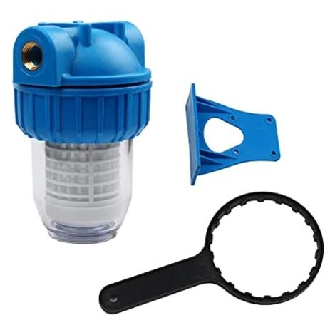 CSPARKV （11.×18.5×8.8cm）Sediment-Vorfilter 1/2" Kunststoff-Wasserfilter ...