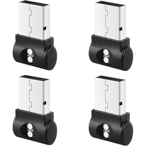 CSPARKV 4er-Pack Mini-USB-LED-Autolichter – RGB-Umgebungslicht – 7 Farben – für den ...