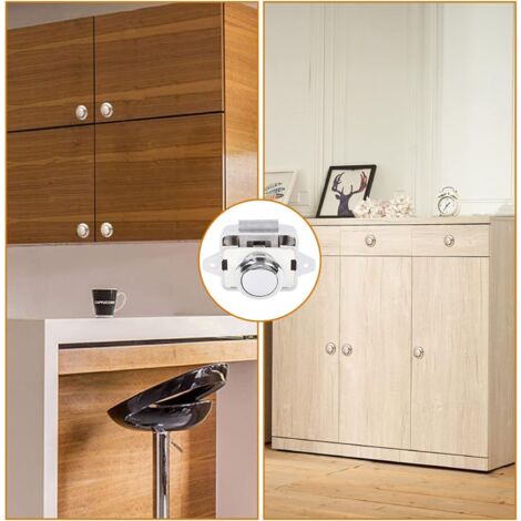 Set of 2 Push Buttons Camper Van 14 to 16 Lock Latch Button Push Latch ...