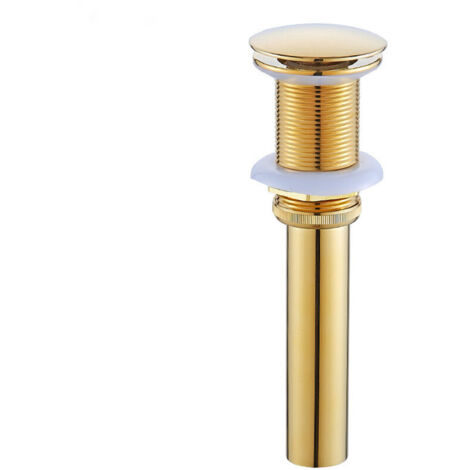 Sink Drain & Accessories, Retro Pop-up Basin Waste Plug Drain Without ...