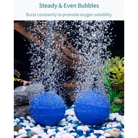Pack Aquarium Air Stone Bubbler 5cm Ball-Shape Bubble Release Tool ...