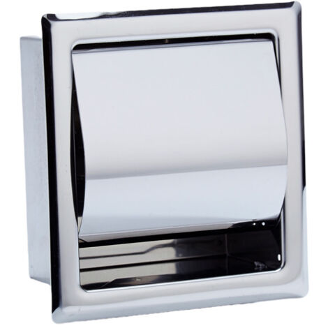 Toilet Paper Holder,Waterproof Chrome Stainless Steel Toilet Roll ...