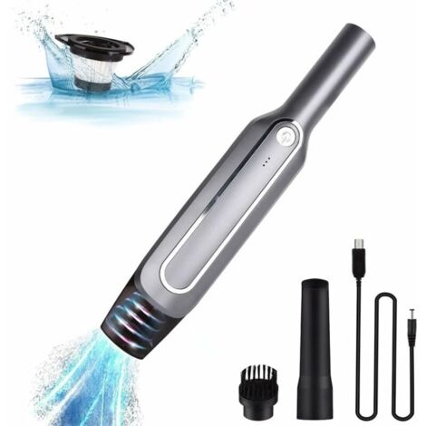 6000Pa Portable Cordless Handheld Vacuum Cleaner - 2000mAh Rechargeable ...
