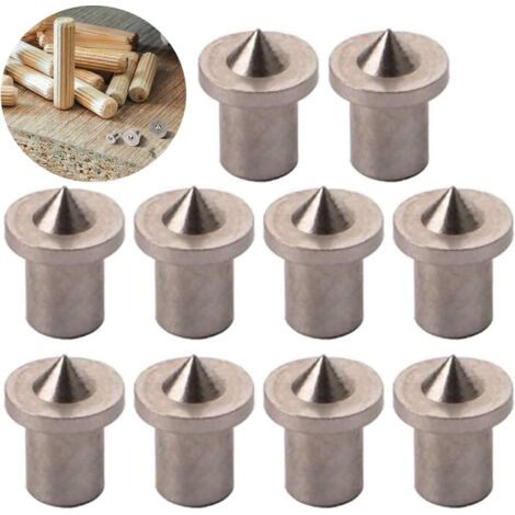10mm (10 Pcs), Wood Alignment Dowel Centering Tool Points Marker Drill ...