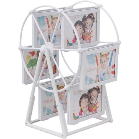 Large Rotating Picture Frame, Vintage Photo Frame for Desk Table ...