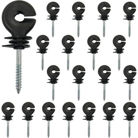 Electric Fence Insulator for Animal Husbandry, 50Pcs M6 Thread ...