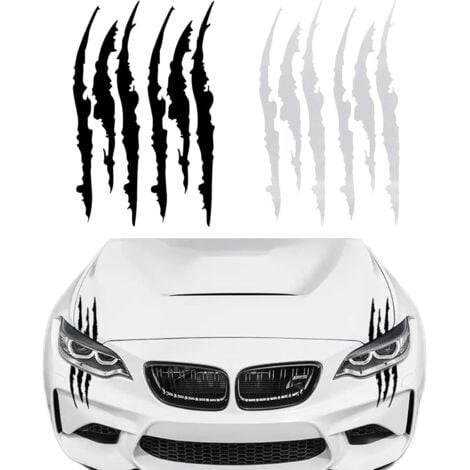 Claw Pattern Car Stickers Monster Claw Stickers Car Decoration 4pcs ...