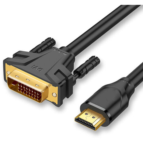 HDMI A to DVI Adapter Cable - 2m (not suitable for connection to SCART ...