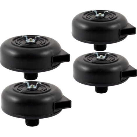 4pcs-Replacement Air Intake Muffler, 3/8inch PT Male Air Compressor Air ...