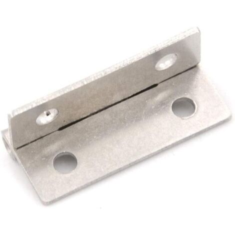 Cabinet Door Hinges 1Pcs 2 Inch Long Stainless Steel Self Closing Hinge Corner Spring Pull Door