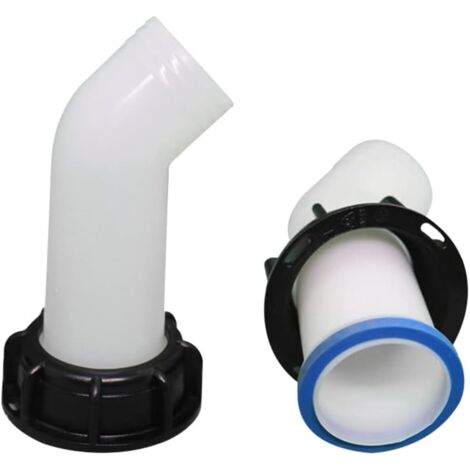 Drain Spout with Nut, Water Tank Nozzle Valve 1000L IBC Tank Extension ...