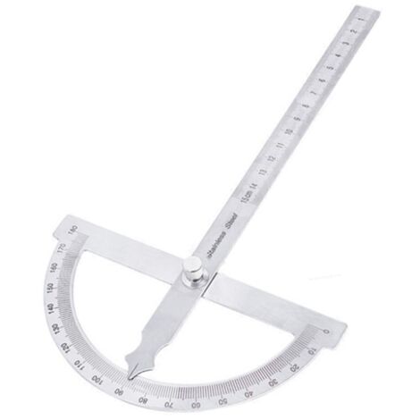 Goniometer - 180 Degree Semicircle - Stainless Steel Single Arm ...