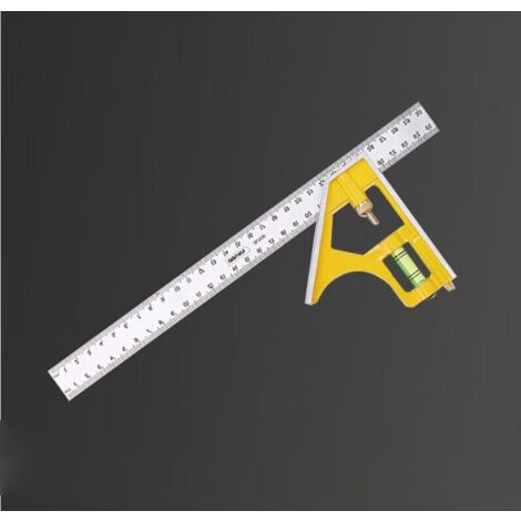 Multi-Purpose Combination Square - 300mm - Active 90 Degree Stainless ...