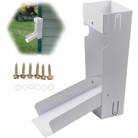 Rainwater Collector Kit, Rectangular Gutter Water Collector, Rainwater ...