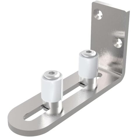 CSPARKV (1pc)Stainless Steel Adjustable Sliding Door Floor Guide Send ...