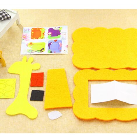 Set of 4 Customizable Cardboard Frames for Children