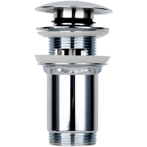 Sink Drain Pop-up Drain with Automatic Overflow Universal Stainless ...