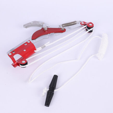 CSPARKV Red - Telescopic saw branch cutter with cable traction tree saw ...