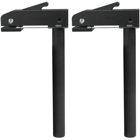 2Pcs Adjustable Woodworking Clamp Set, 20mm Carpenter's Clamp, Drill ...