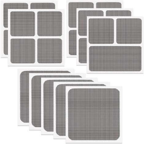 10Pcs Fiberglass Repair Patches Self-Adhesive Insect Screen Mesh ...