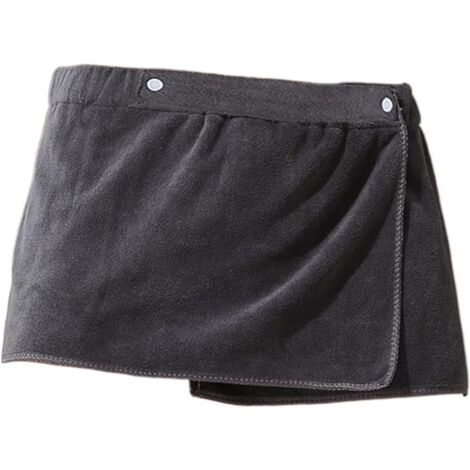 Men's Skirt Men Portable Magic Bath Towels Soft Shower Skirt Breathable ...