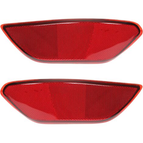 Rear Bumper Trim Reflector Lamp 95863110500 95863110600 2Pcs Car Tail ...