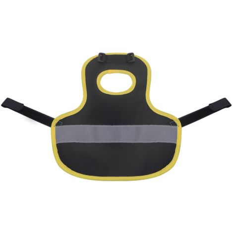 Black Chicken Harness Hen, Hen Saddle Apron Reflective Pet Vest Chicken ...