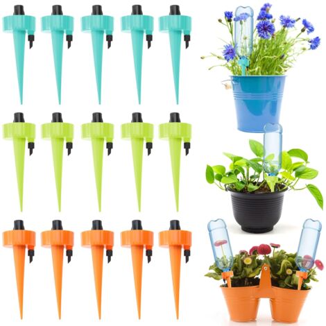 Drip Bottle, 15pcs Automatic Watering Kit Drip Garden Irrigation ...