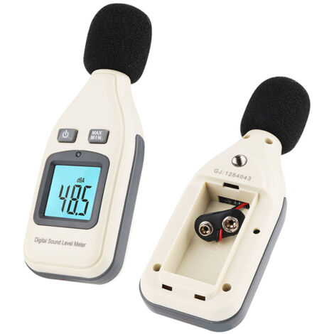 Sound Level Meter Decibel Meter Compact Portable LCD Screen - Tool for ...