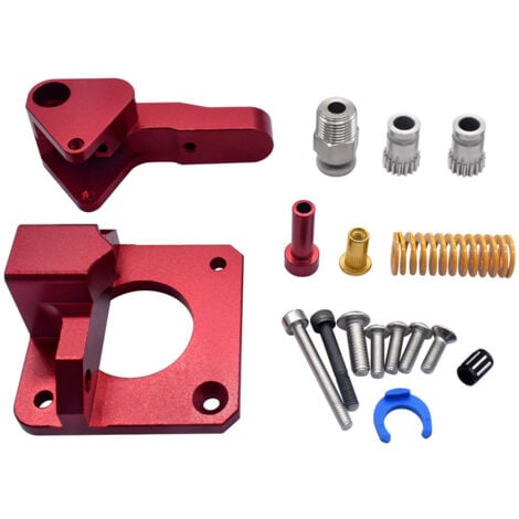 Dual Gear Ender 3 Extruder with Nema 17 Stepper Motor Upgrade Kit for Ender 3 V2, Ender 3 Pro ...