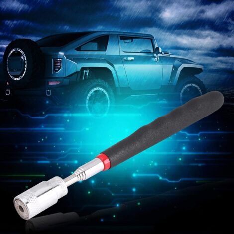 Telescopic Magnetic Pick-up Tool Telescoping Magnet Grabber with LED ...