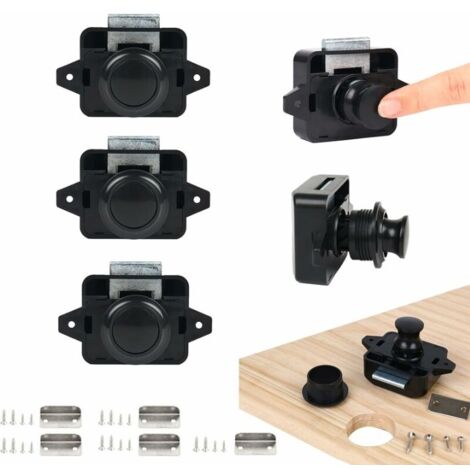 5PSC Push Button Lock Latch, Keyless Door Locks for RV Yacht Boat ...