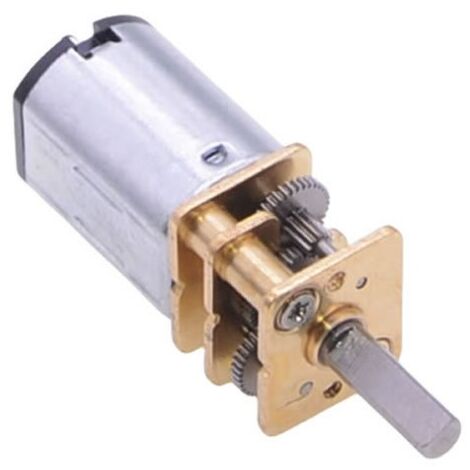 CSPARKV Mini High Torque 12V 100/200/300RPM N20 Metal Gearbox Motor for ...