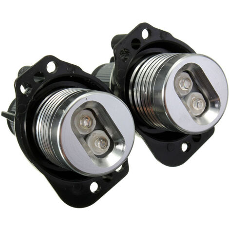 CSPARKV LED Angel Eyes LED Light 2pcs 12W Halo Ring Marker Light Angel ...