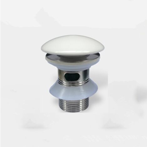 With overflow for washbasins and basins drain set