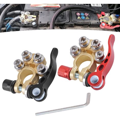 CSPARKV Battery Terminal Connector 2Pcs Battery Terminal Ends ...