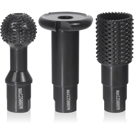 CSPARKV 3 Piece Wood Milling Cutter Set - Wood Carving Grinder Discs ...