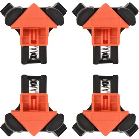 CSPARKV 4Pcs Corner Clamps, Right Angle Clamps, for Building Wooden ...