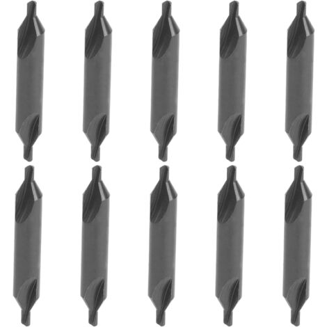 CSPARKV 10pcs Combination Drill Bit Set Wear-Resistant High Speed Steel ...