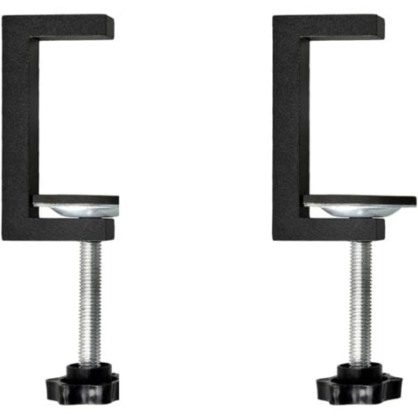 CSPARKV 2Pcs G Clamps for Woodworking, Adjustable Screw, Small ...